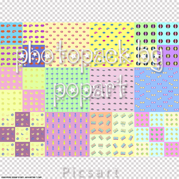 Fondos | PicsArt | Popart Patterns by Yourprincessofstory on DeviantArt