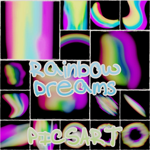 PNGS | PicsArt | Rainbow Dreams by Yourprincessofstory on DeviantArt