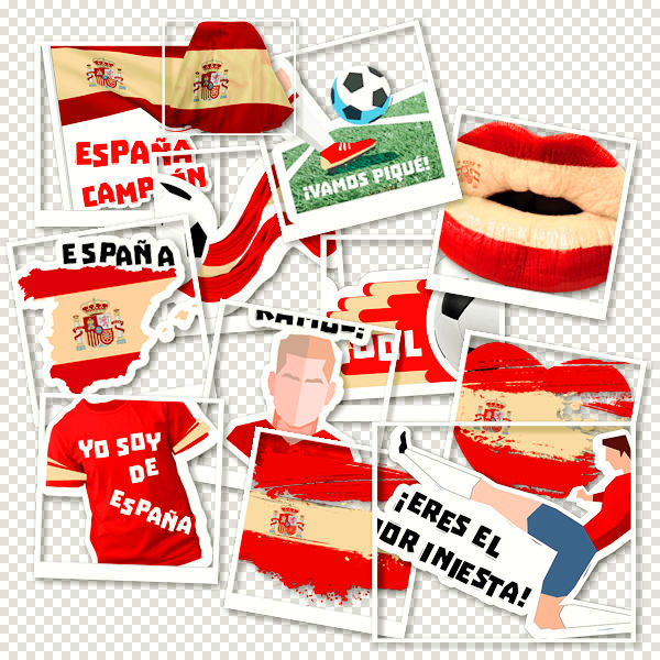 PNGS | PicsArt | Spain football fan pack by Yourprincessofstory on ...