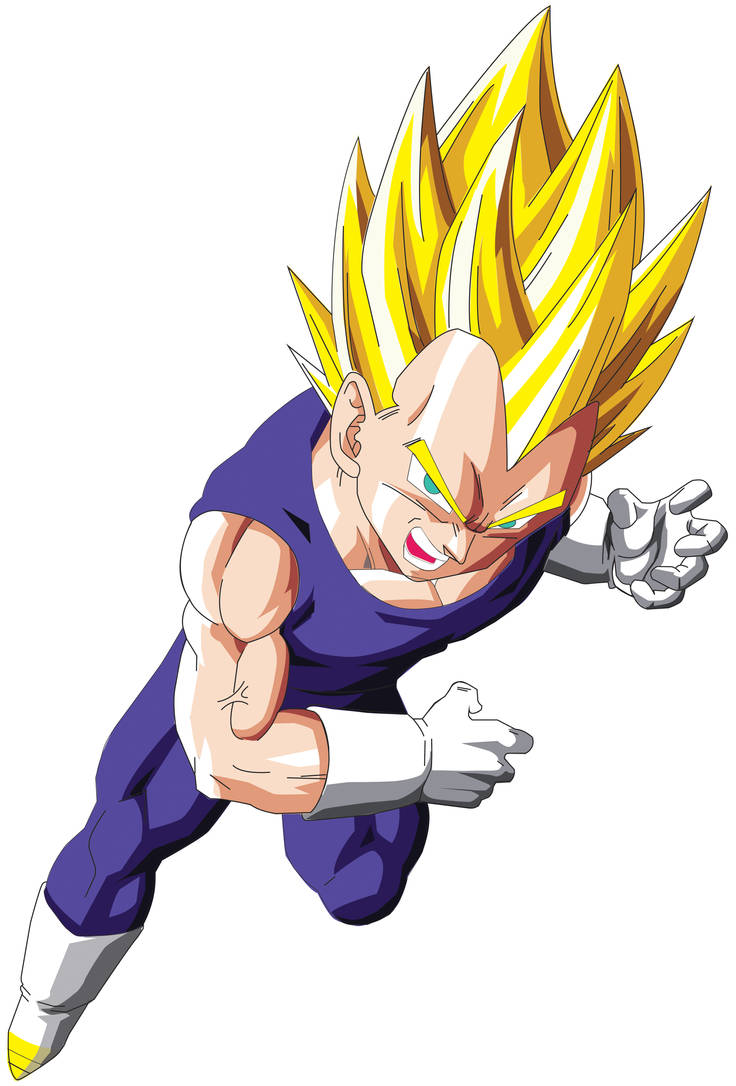 Vegeta Trazado Illustrator by AnimeDark2 on DeviantArt