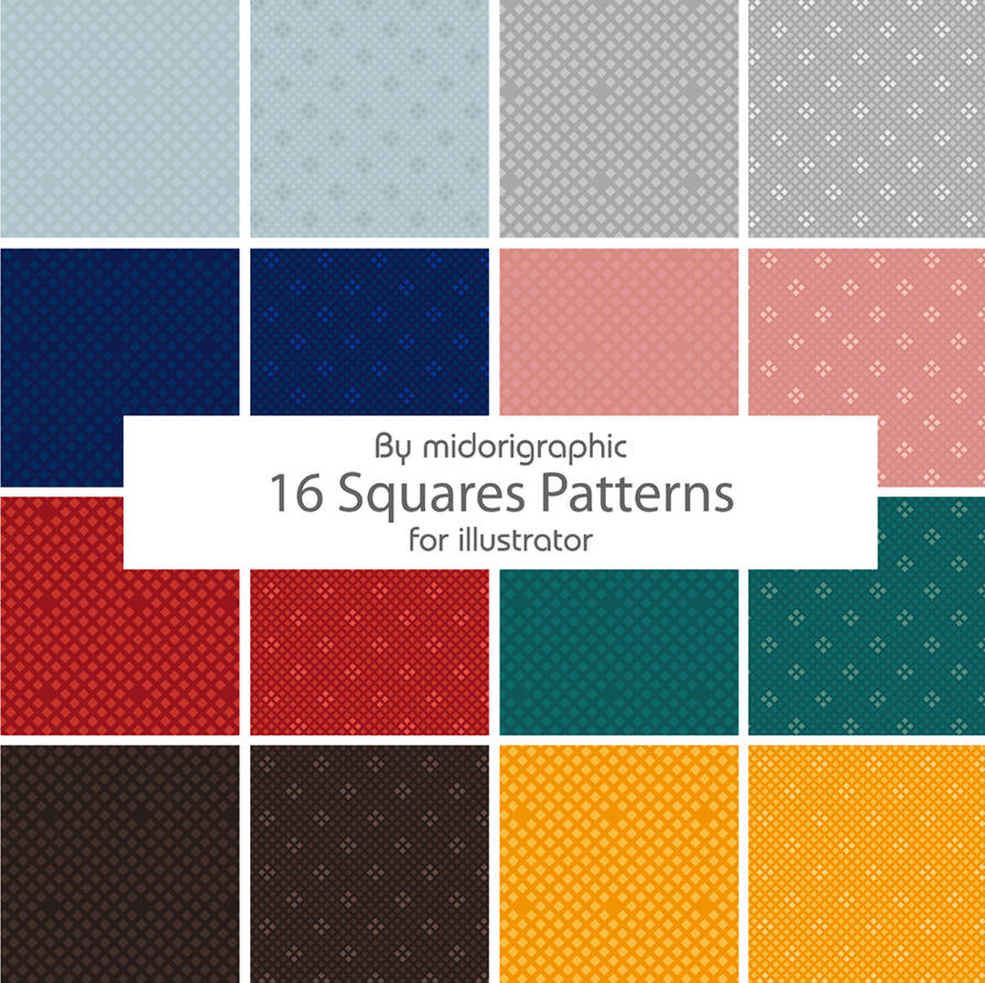 squares patterns by midorigraphic on DeviantArt