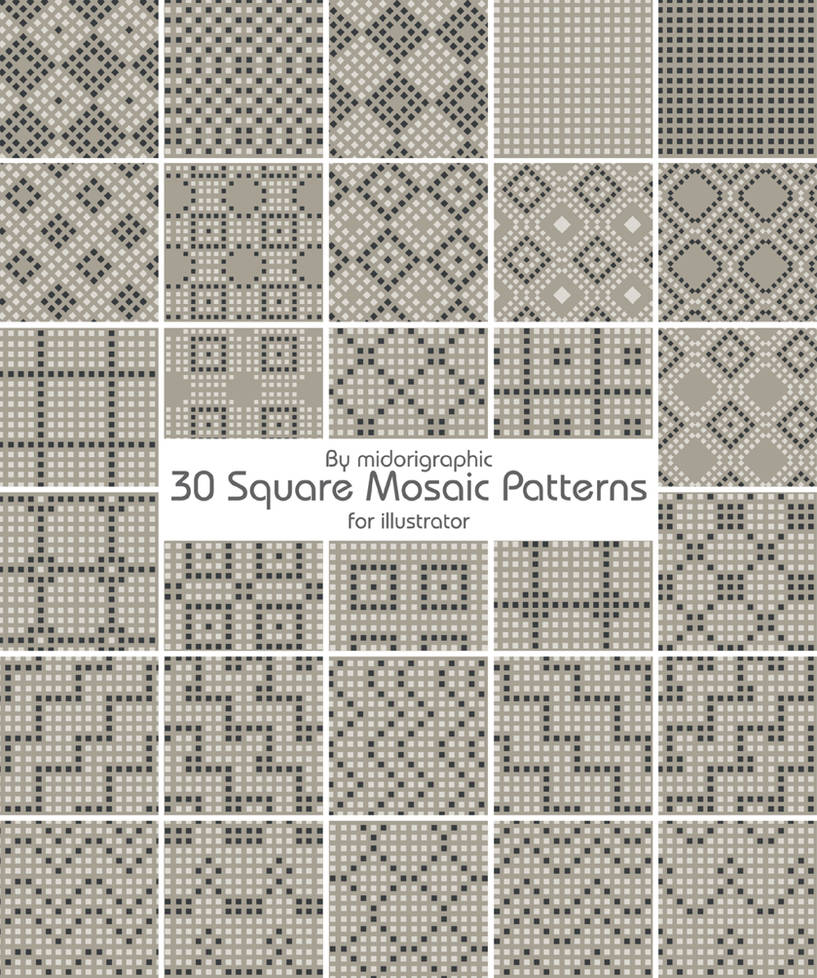 mosaic pattern by midorigraphic on DeviantArt
