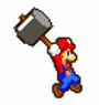 Mario hitting hammer by 321marioandluigi on DeviantArt