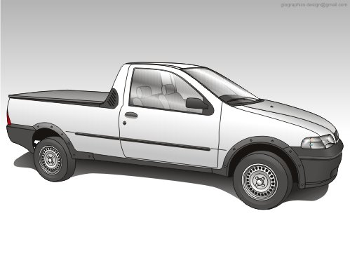 fiat strada vector by giographics on DeviantArt