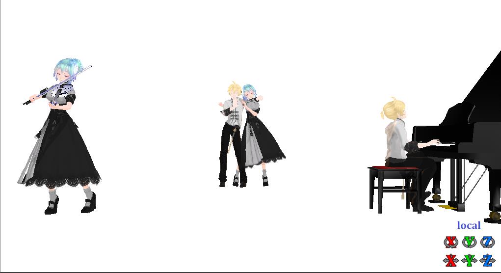 [MMD/Model dl]TDA Len and Miku Secret Story Outfit by Mizukinoru1310 on ...