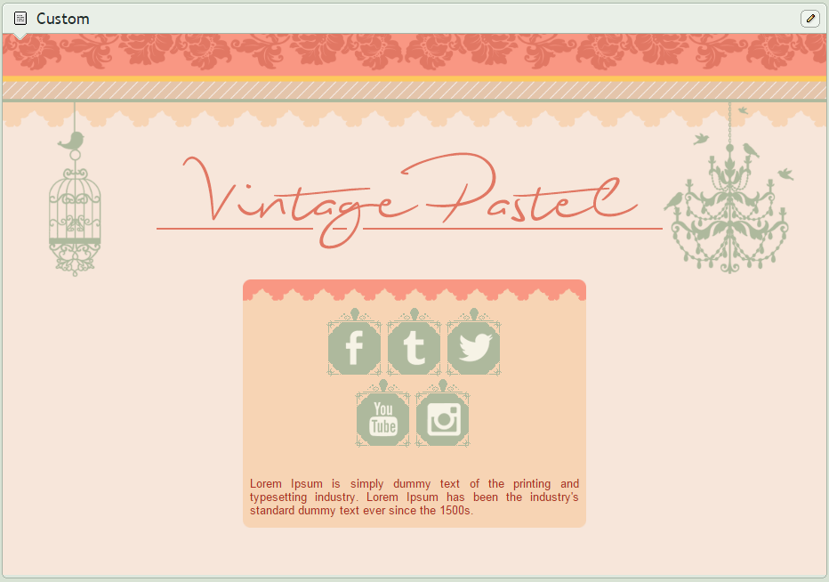 Vintage Pastel | simple custom graphic by BluAjisai on DeviantArt