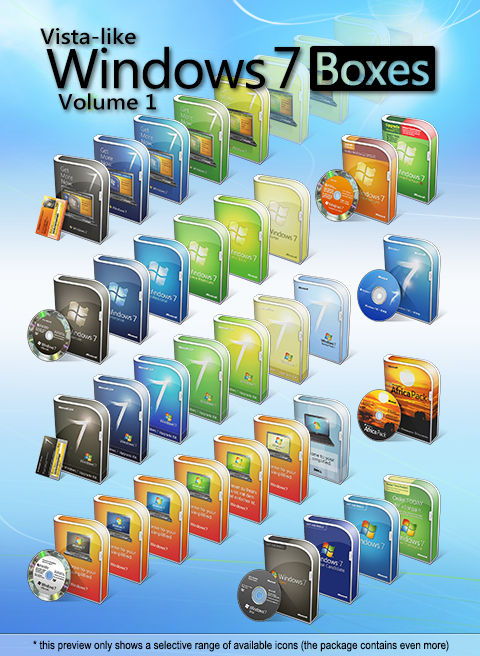 Vista-like Windows 7 Boxes II - Vol.1 by MTB-DAB on DeviantArt