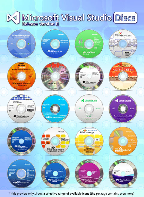 Microsoft Visual Studio Discs II by MTB-DAB on DeviantArt