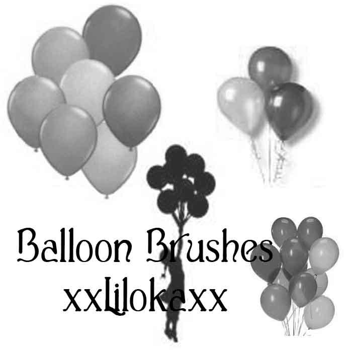 Balloon Brushes by superlibbie on DeviantArt