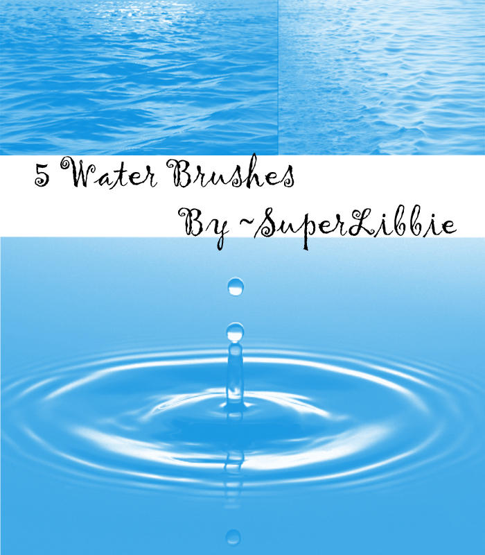 Water Brushes II by superlibbie on DeviantArt