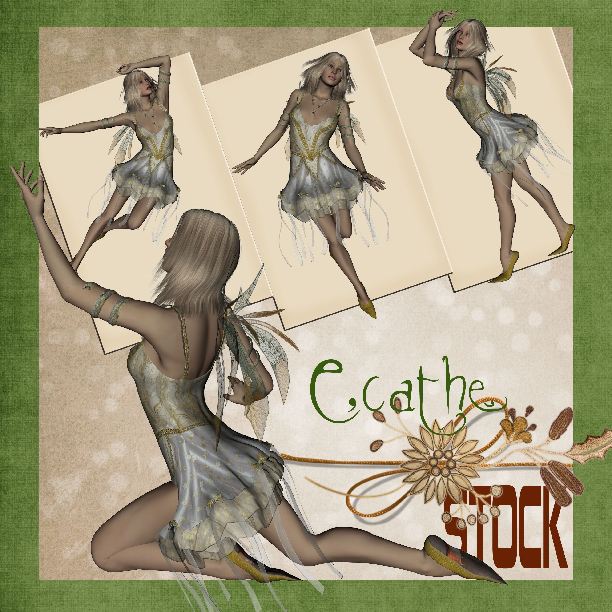 Angel fae stock by Ecathe on DeviantArt