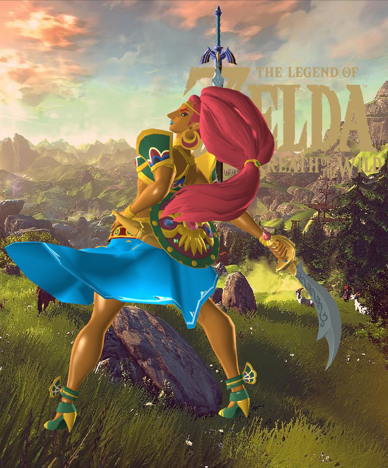Urbosa Breath Of The Wild By Hakirya On Deviantart