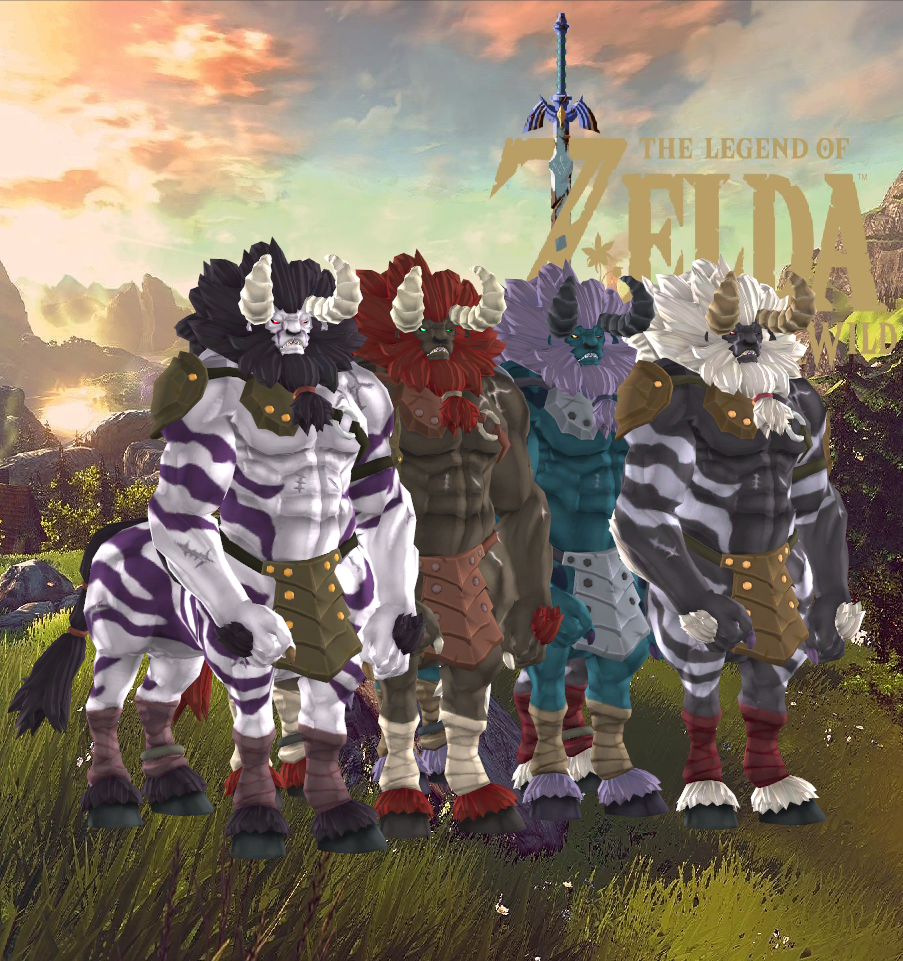 Lynels Breath Of The Wild By Hakirya On Deviantart