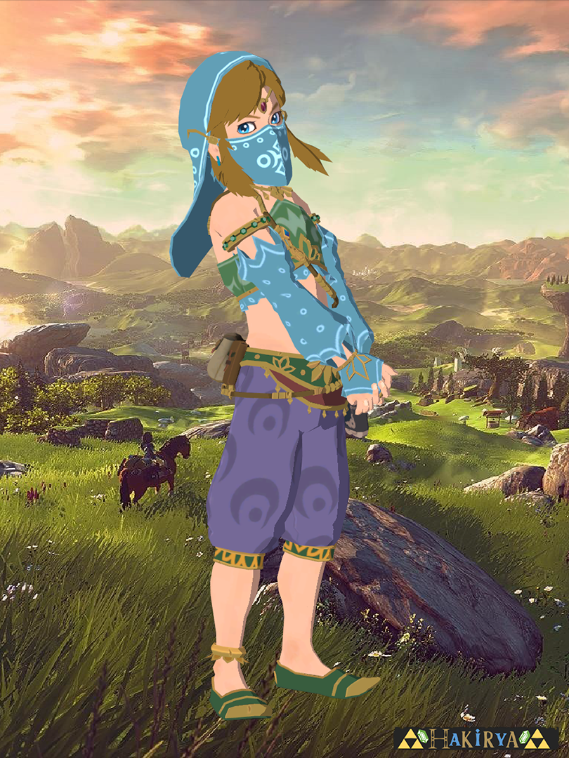 Gerudo Vai Link - Breath of the Wild by Hakirya on DeviantArt