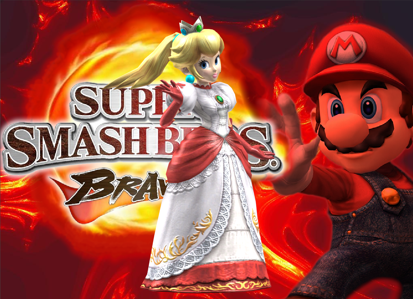 Peach - Super Smash Bros Project M (Fire) by Hakirya on DeviantArt