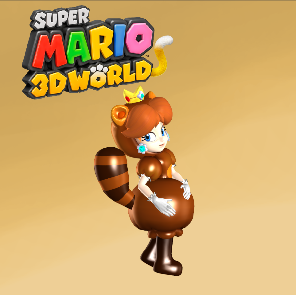 Daisy Tanooki - Super Mario 3D World by Hakirya on DeviantArt