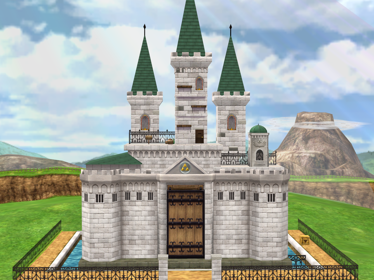 Hyrule Castle - Super Smash Bros Project M by Hakirya on DeviantArt