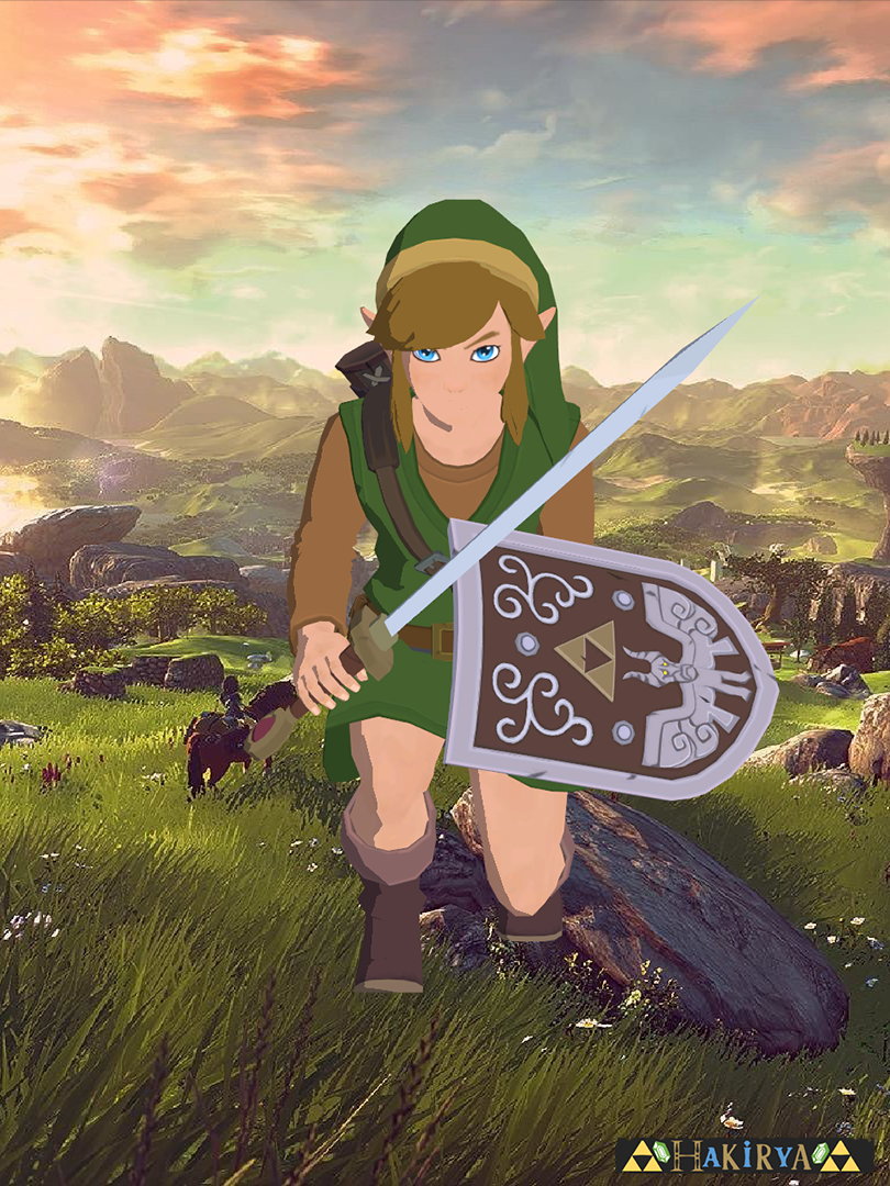 Classic Link - Breath of the Wild by Hakirya on DeviantArt