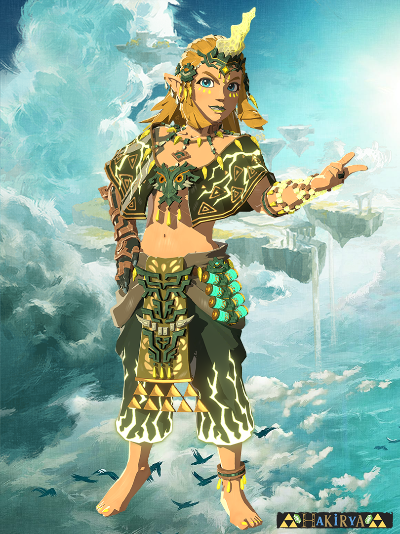 Charged Link - Tears of the Kingdom by Hakirya on DeviantArt