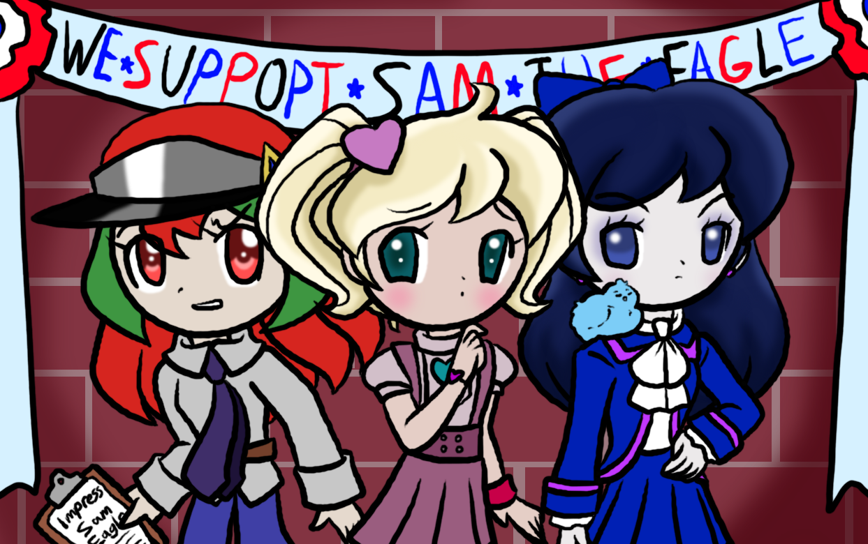 X-Over Doodle - The Three Supporters of Sam Eagle by dannichangirl on ...