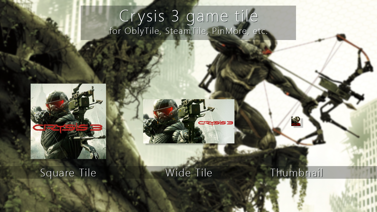 Crysis 3 Tile Icon by ENIGMAXG2 on DeviantArt