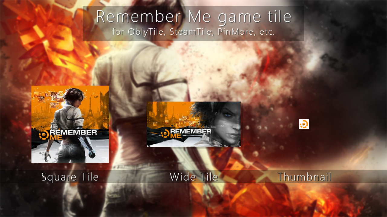 Remember Me Tile Icon by ENIGMAXG2 on DeviantArt