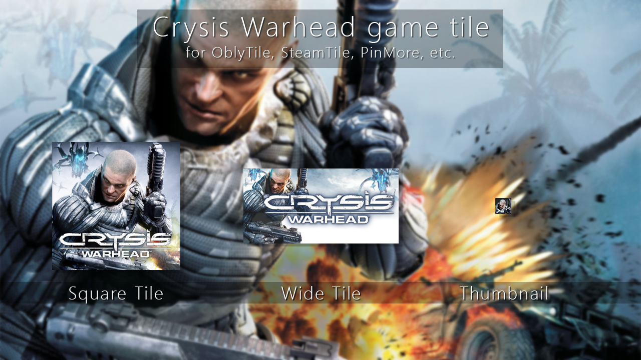 Crysis Warhead Tile Icon by ENIGMAXG2 on DeviantArt