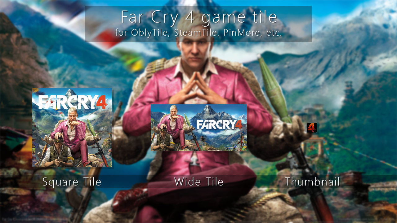 Far Cry 4 Tile Icon by ENIGMAXG2 on DeviantArt