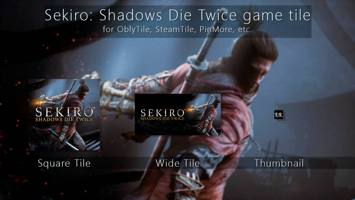 Sekiro: Shadows Die Twice Tile Icon by ENIGMAXG2 on DeviantArt