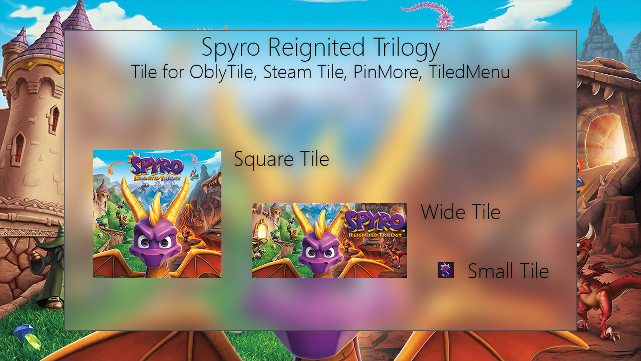 Spyro Reignited Trilogy Tile Icon by ENIGMAXG2 on DeviantArt