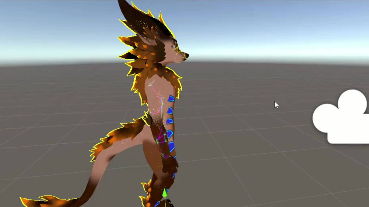 Kai The Dragoness - VRChat Avatar Commission by QTheDragon on DeviantArt