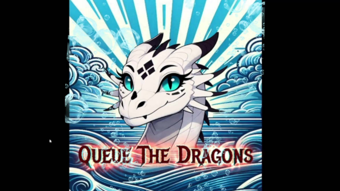Queue The Dragons - First Logo by QTheDragon on DeviantArt