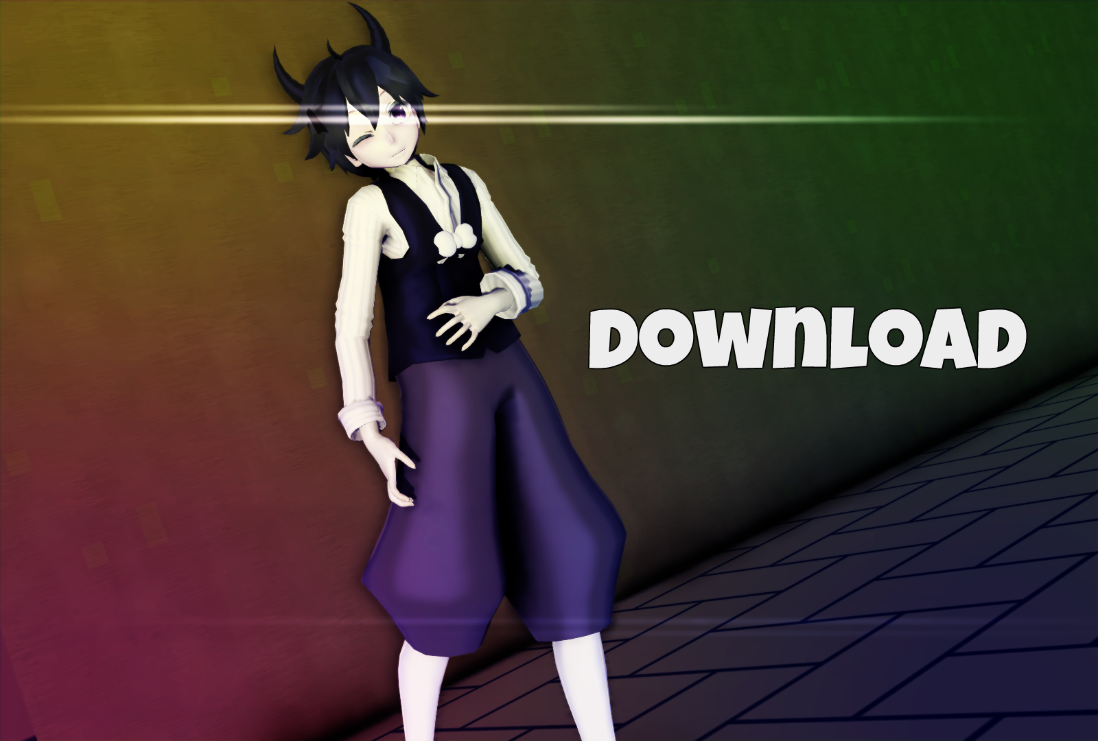 (MMD BATIM) Bendy The Demon DL by cookiecrusher12345 on DeviantArt