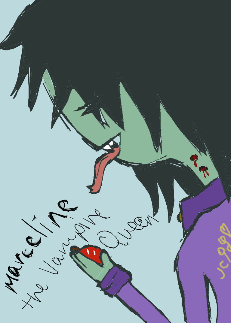 Marceline the Vamp Queen by jazcaz98 on DeviantArt