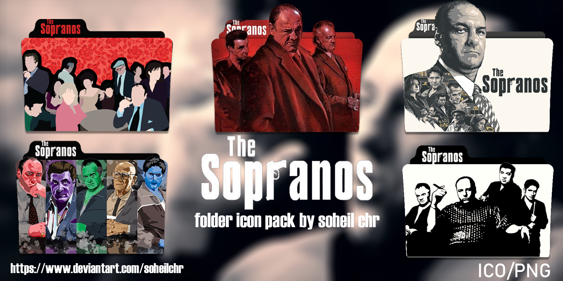 The Sopranos FOLDER ICON PACK by soheilchr on DeviantArt