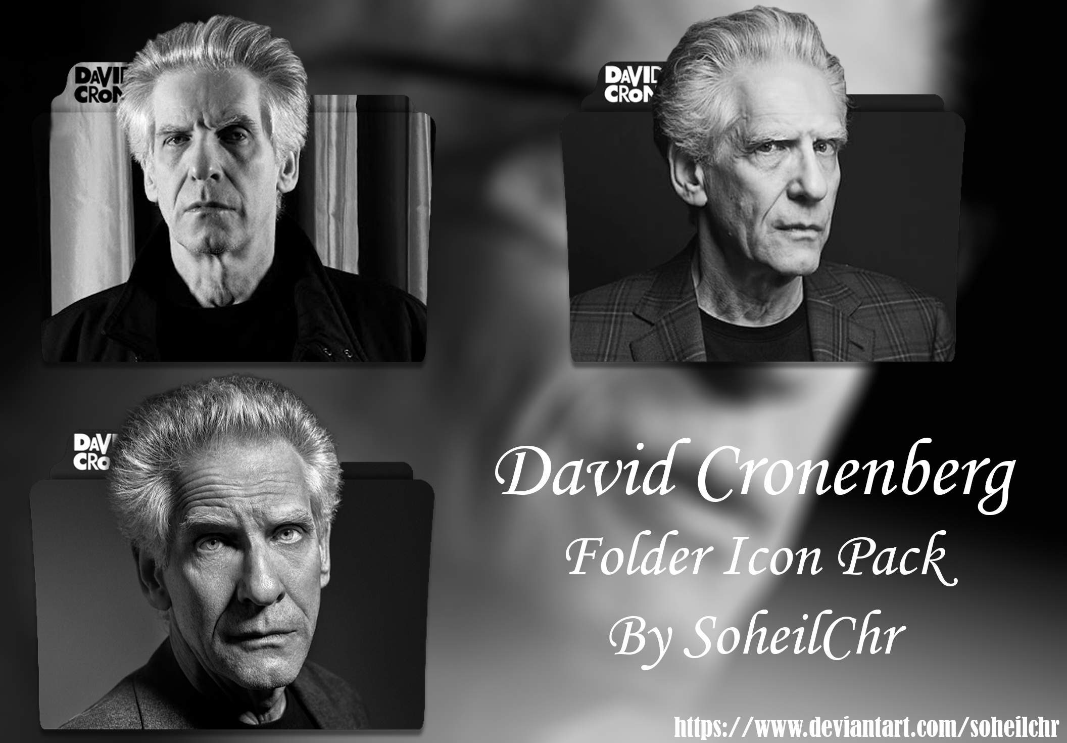 David Cronenberg Folder Icon Pack by soheilchr on DeviantArt
