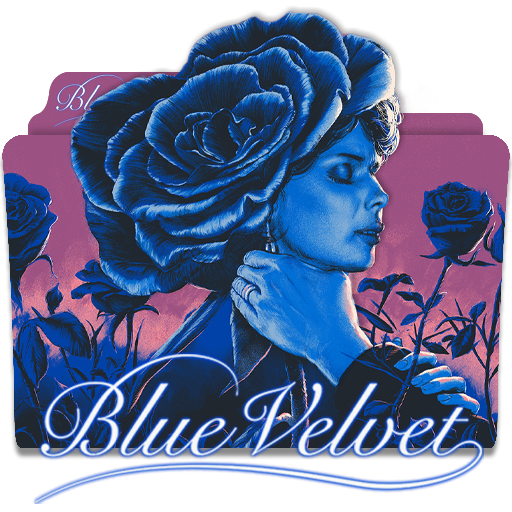 Blue Velvet (1986) Folder Icon by soheilchr on DeviantArt