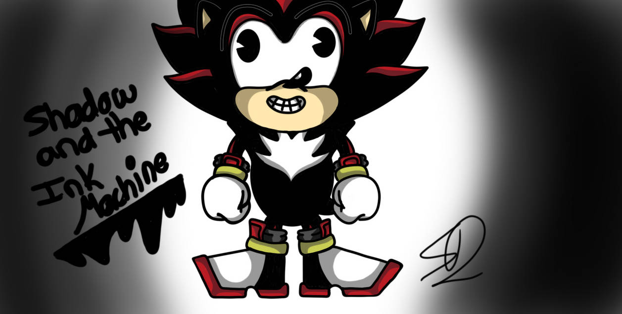 Shadow and the Ink Machine! by 7Stiles on DeviantArt