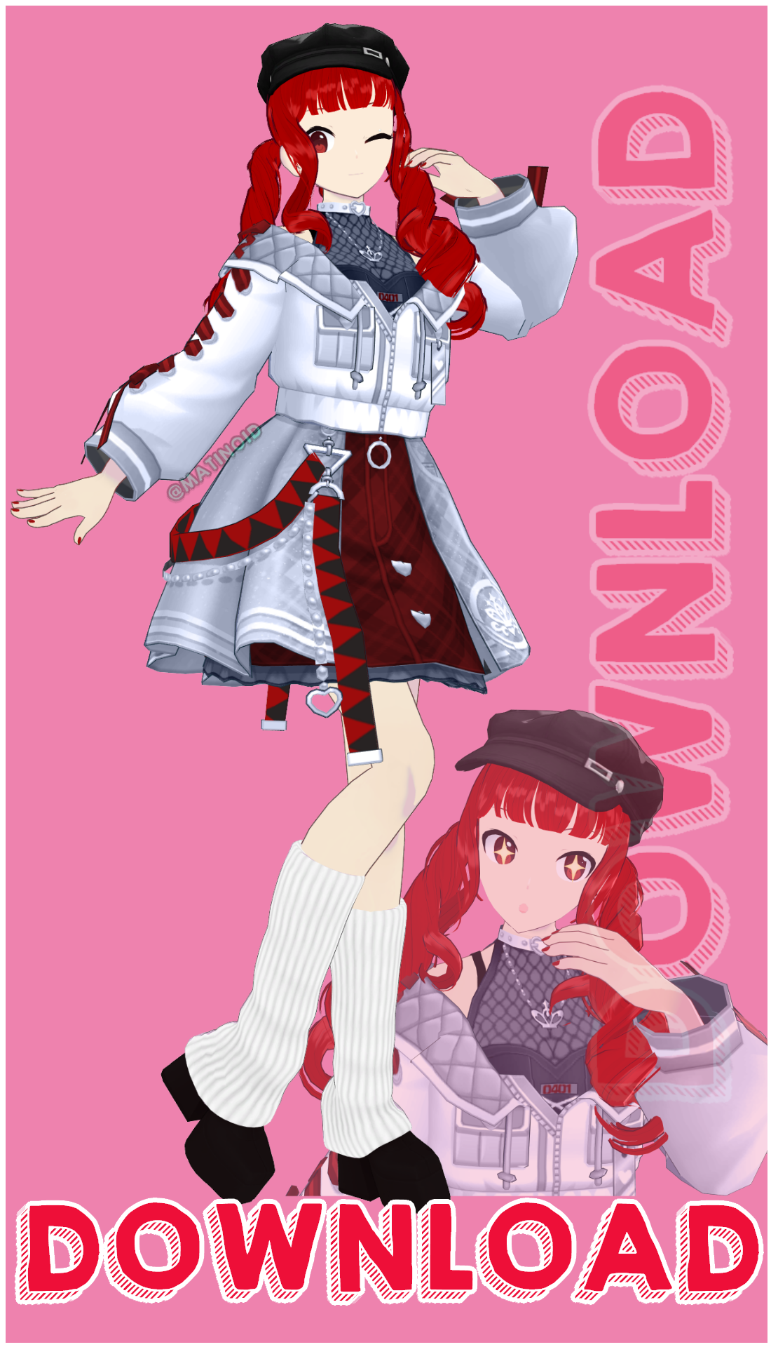MMD Kutesy Teto Model DL by Matinoid on DeviantArt