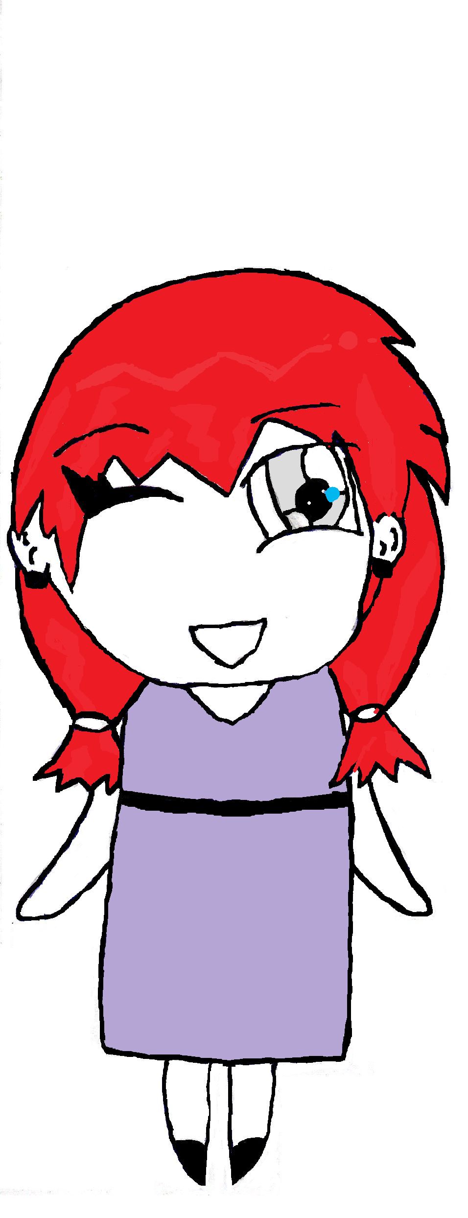 Red Chibi by MatildaHeartsParamor on DeviantArt