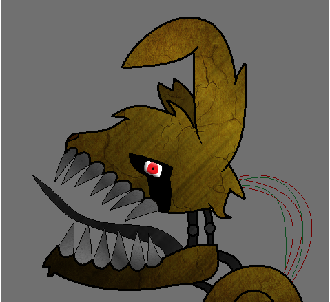 Nightmare Springtrap drawing by crazyrave198 on DeviantArt