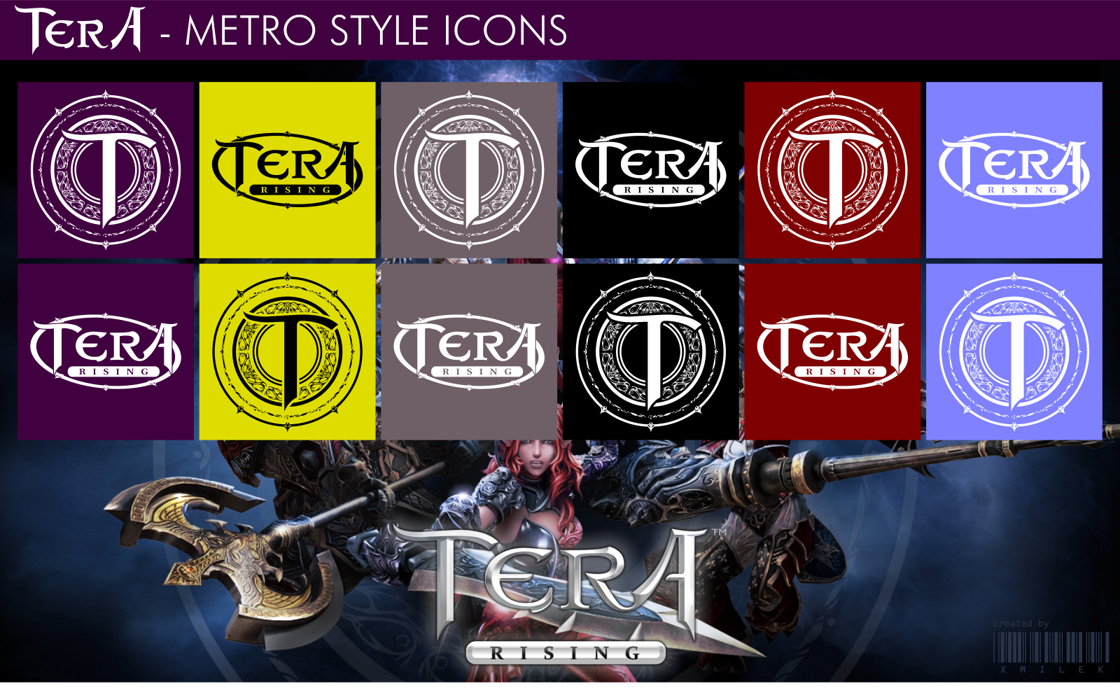 TERA Rising - Metro Style Icons by xmilek on DeviantArt
