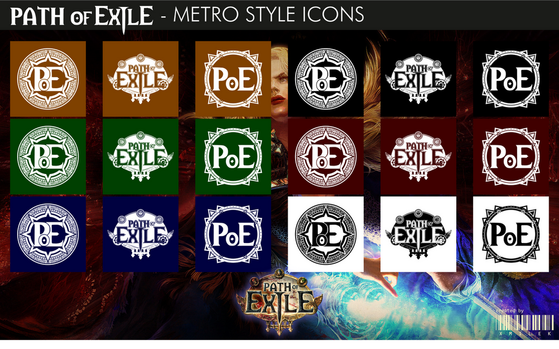 Path of Exile - Metro Style Icons by xmilek on DeviantArt