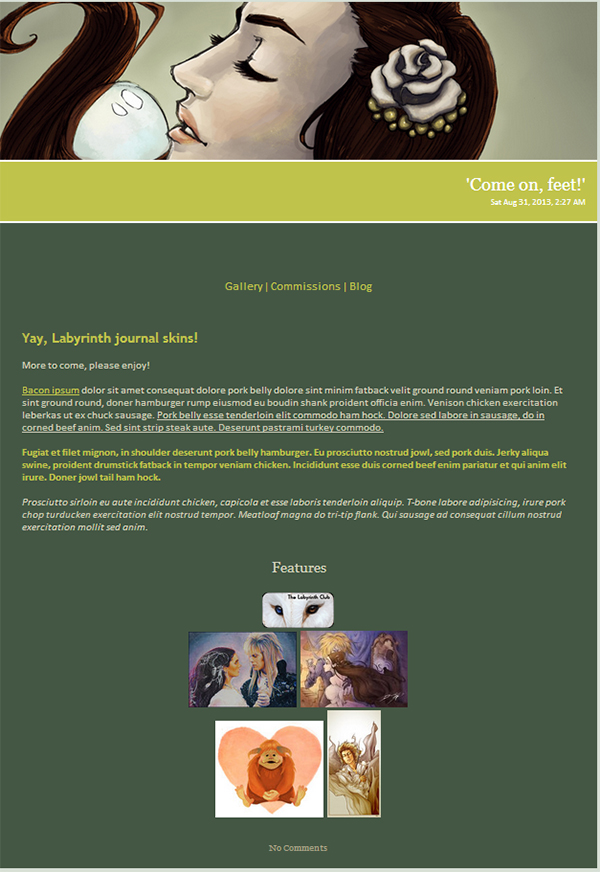 Journal Skins on FansOfDavidBowieClub - DeviantArt