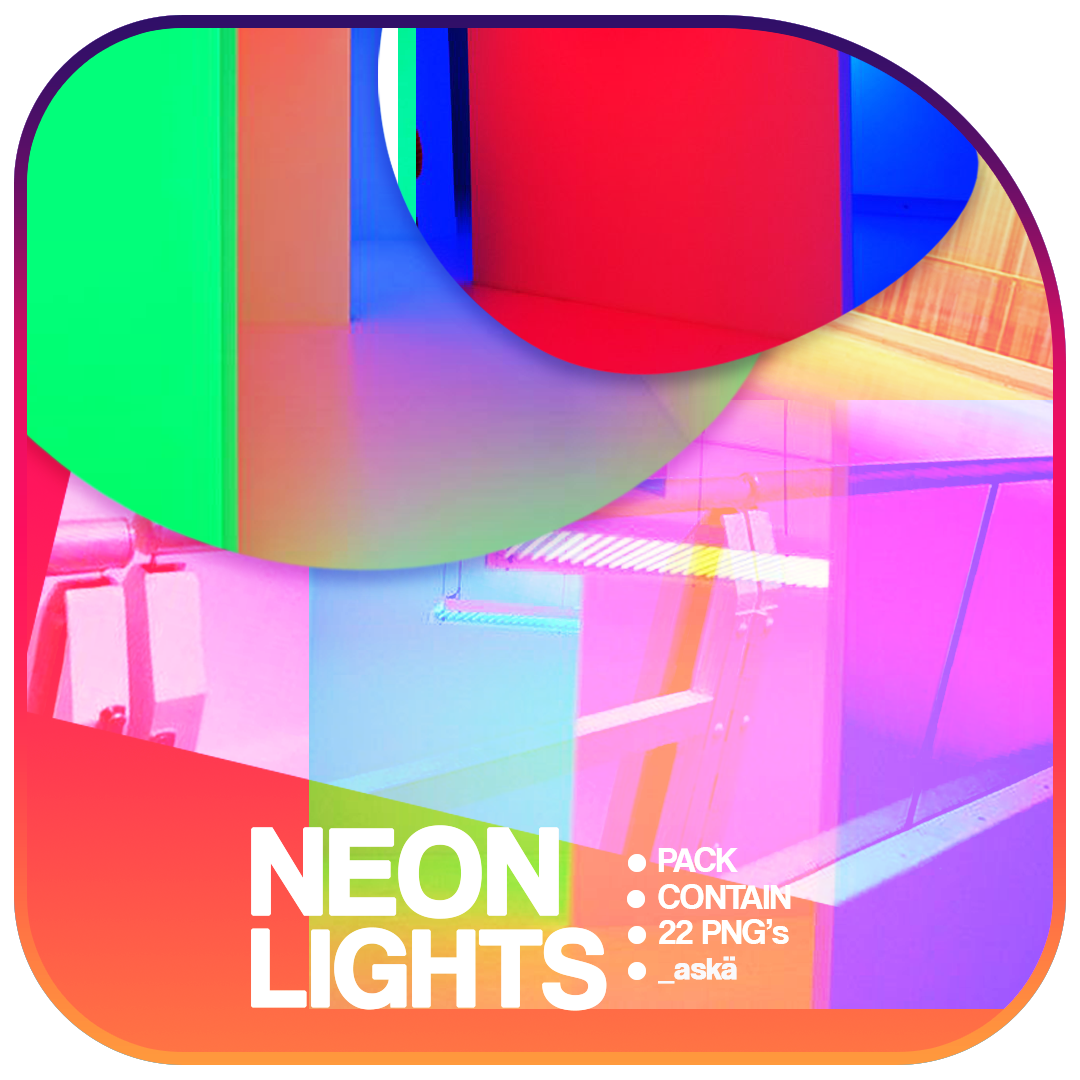 NEON LIGHTS PACK by AskaRaiikonen on DeviantArt