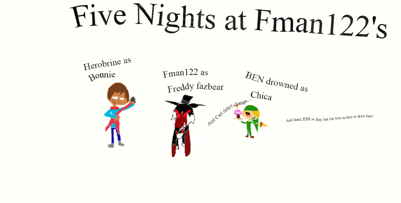 Five Nights at Fman122's by XxRainBoomxX on DeviantArt