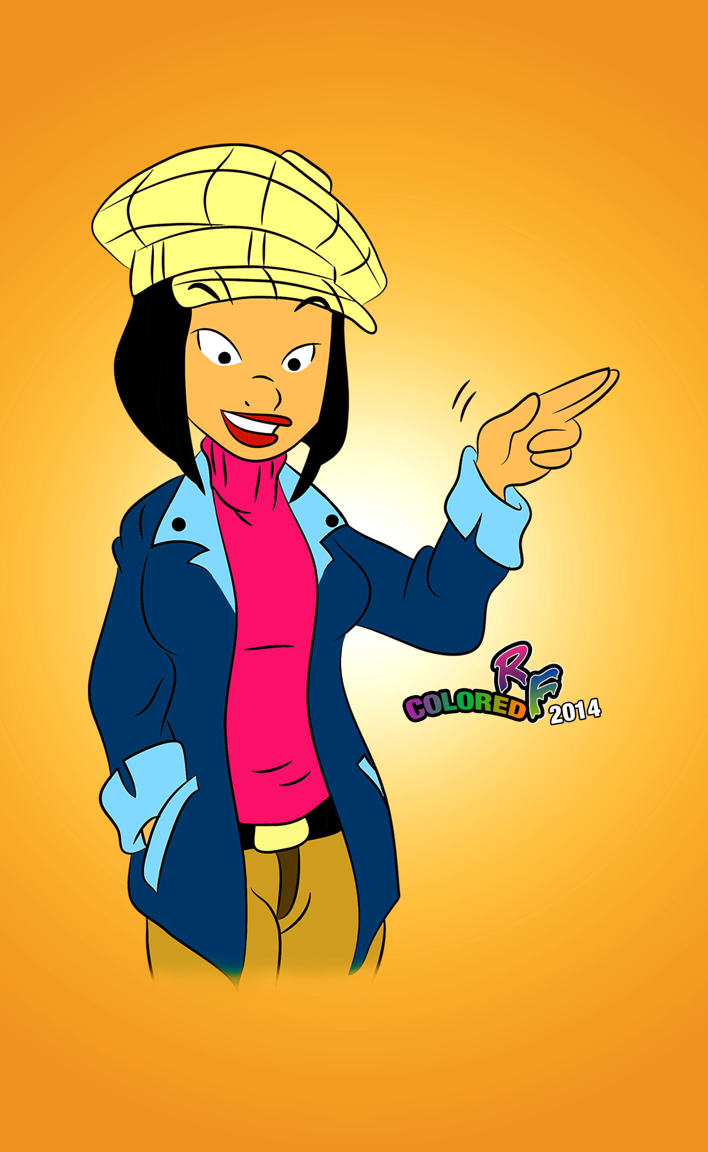 Michelle: Colored by RFTOONZ on DeviantArt