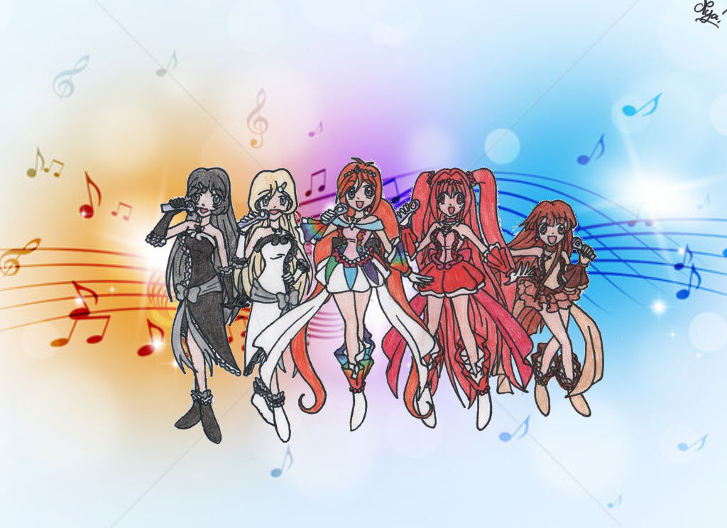 Mermaid oc, super idol group by Casssace on DeviantArt