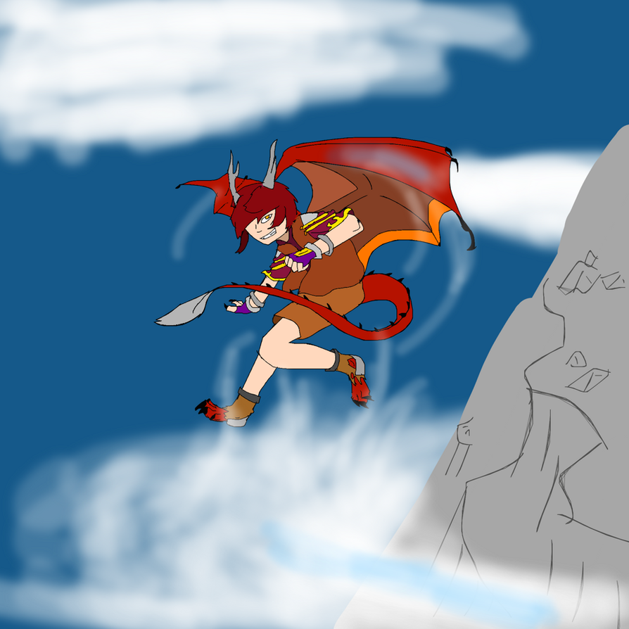 Winged Boy by ShiekahTetra on DeviantArt