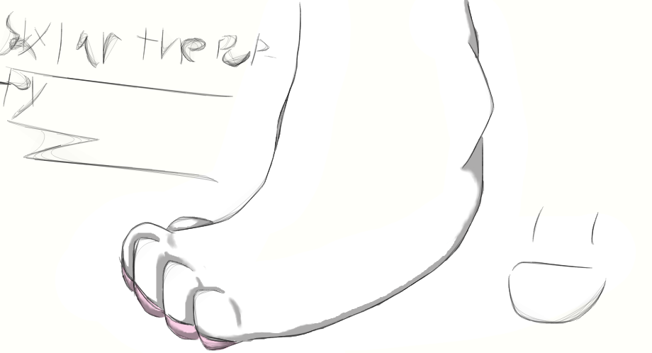 Foot/Paw Practice by Thunder-Pup-Skylar on DeviantArt